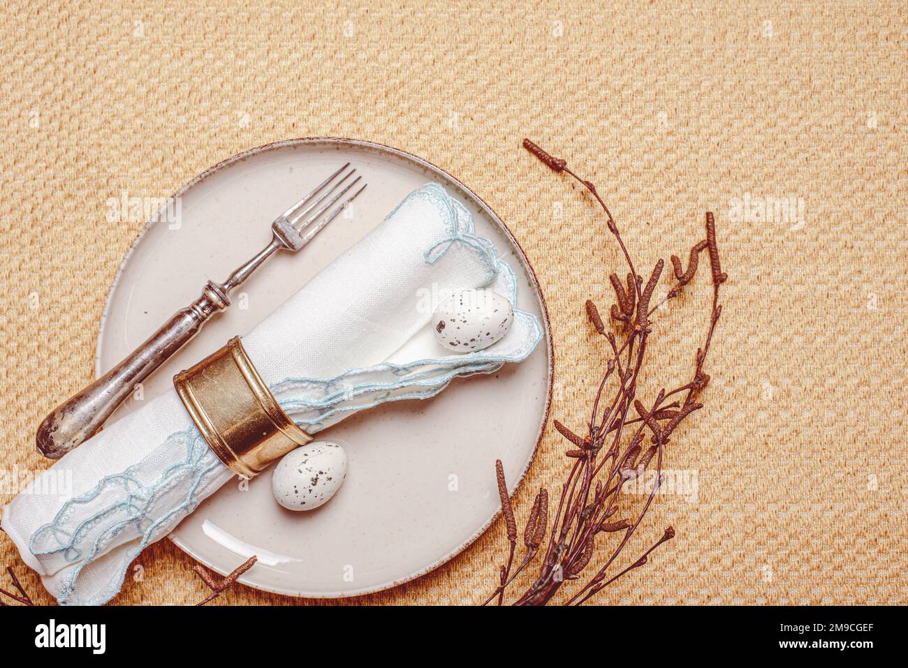 Easter dinner hi-res stock photography and images - Alamy