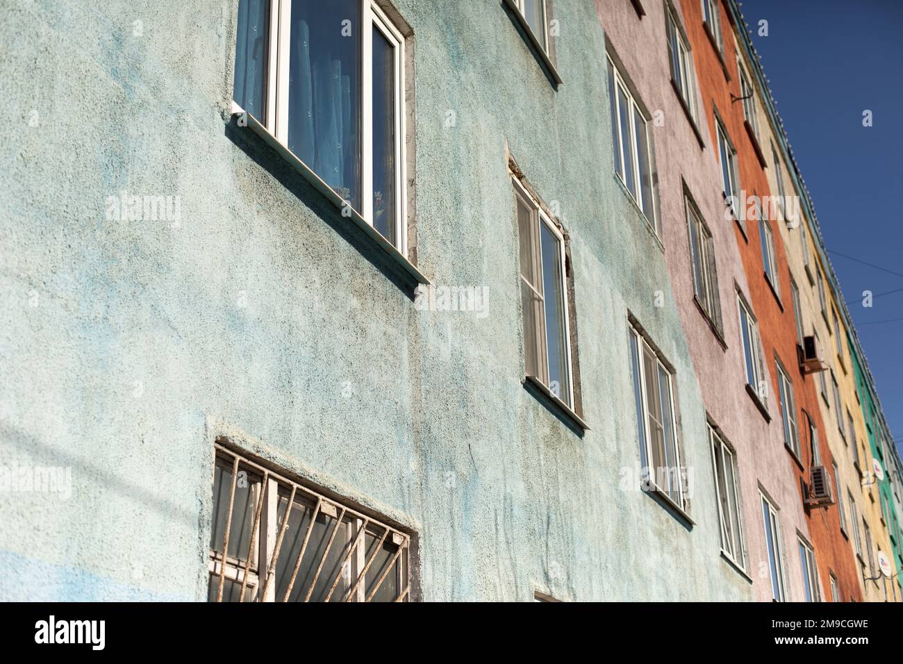 Windows in house. Architecture details. Window in building Stock Photo ...