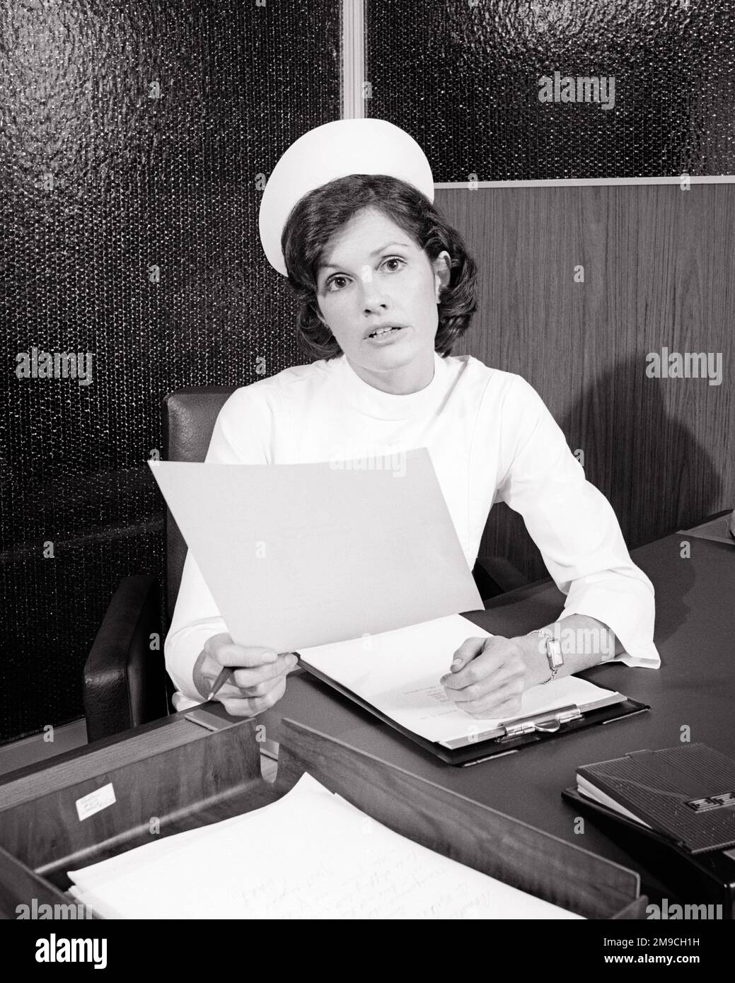 1970s nursing hi-res stock photography and images - Alamy
