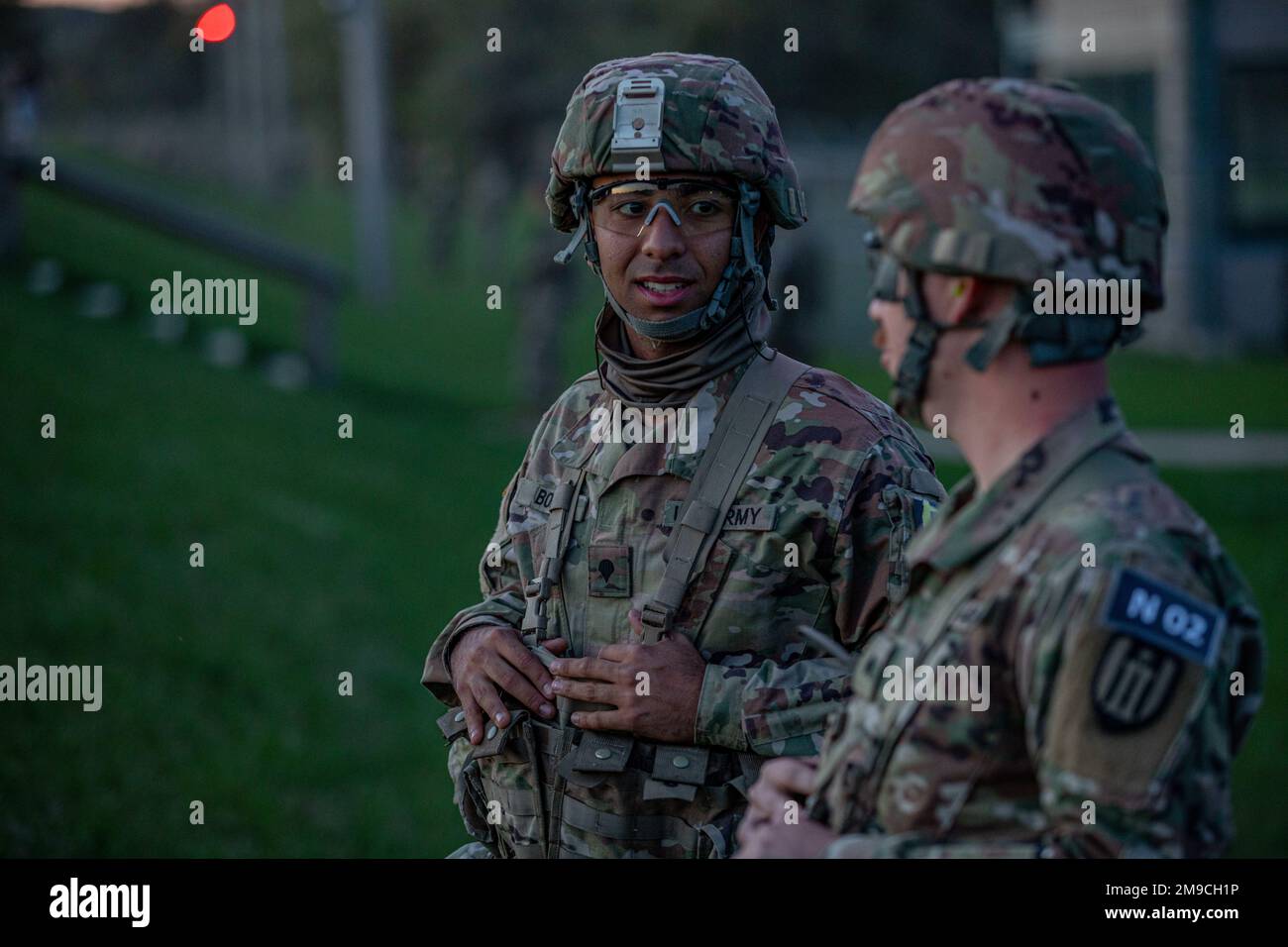 Army Reserve Spc. Sebastian Borges, Assigned to the 1st Mission Support ...