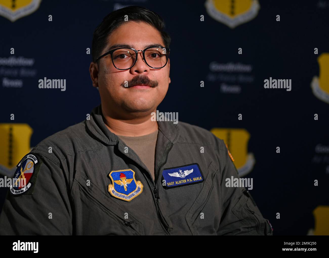 U.S. Air Force Staff Sgt. Alister Guale, 316th Training Squadron ...
