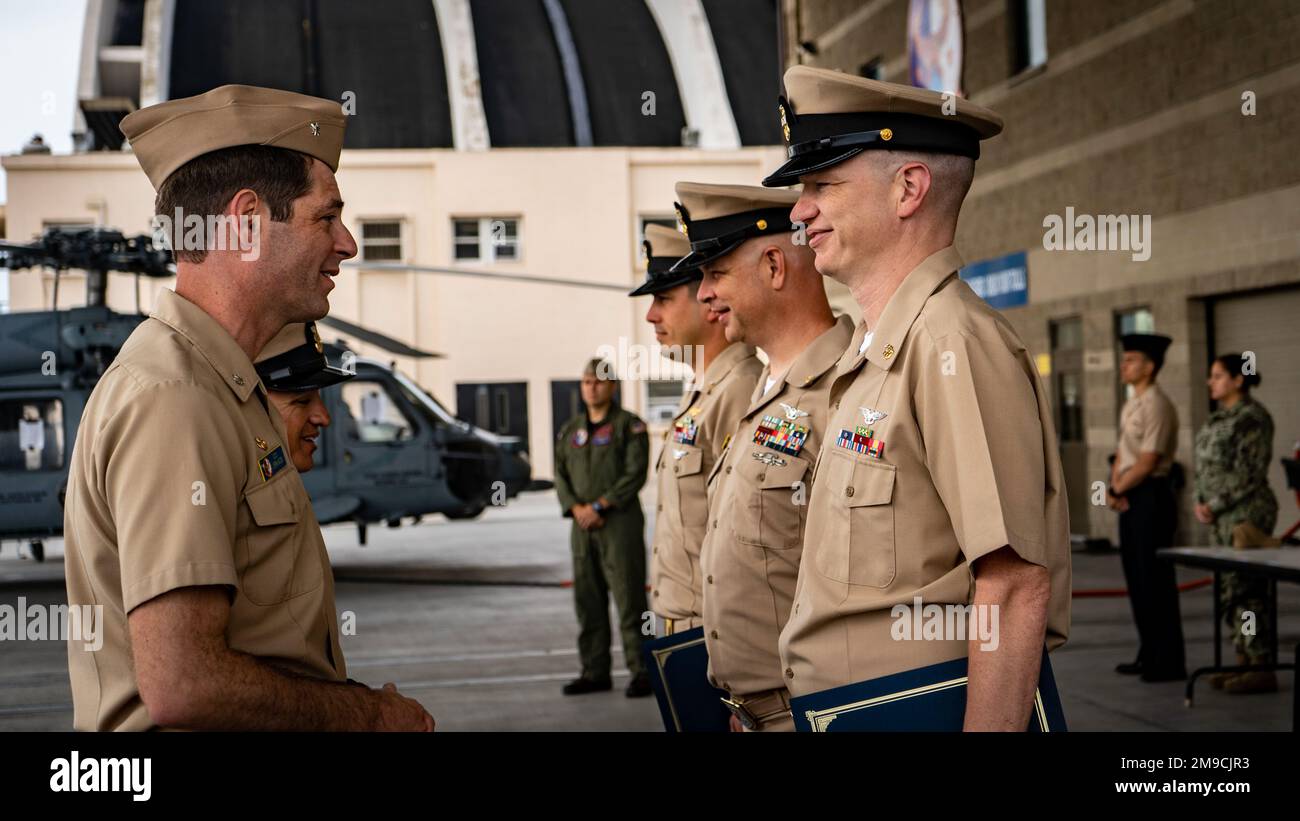 SAN DIEGO (May 16, 2022) – Cmdr. Loren Jacobi, Helicopter Sea Combat ...