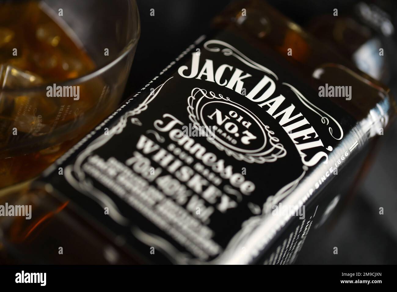 Jack daniels bottle studio hi-res stock photography and images - Alamy