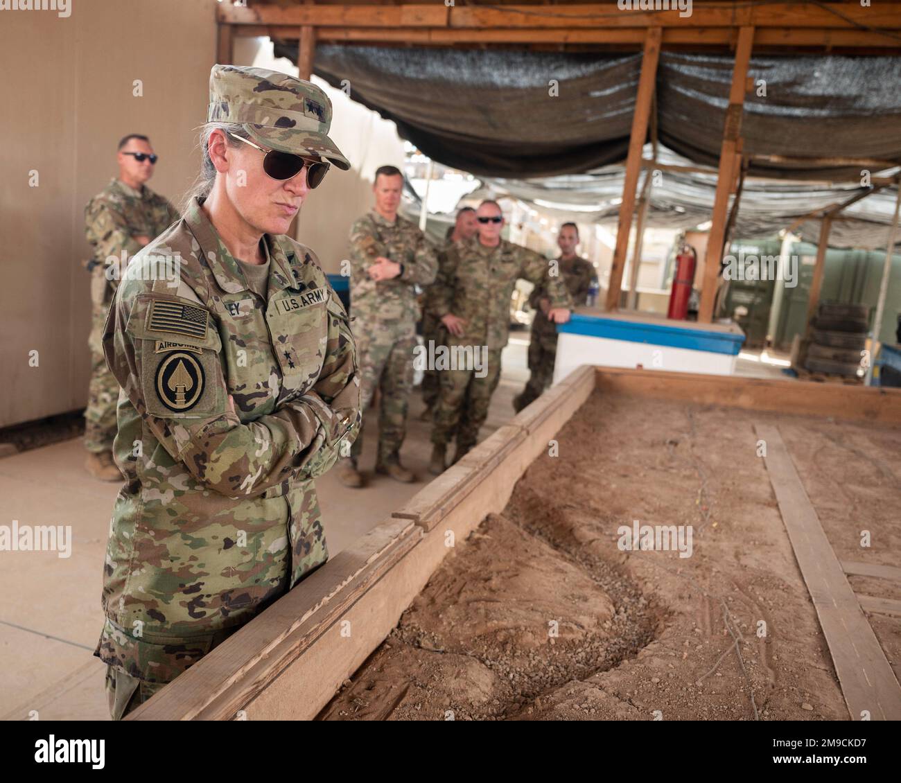 U.S. Army Maj. Gen. Jami Shawley, commander of Combined Joint Task ...