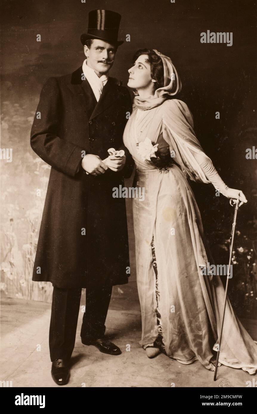 The Actor Cyril Keightley and Actress Miss Nancy Price in the roles of ...