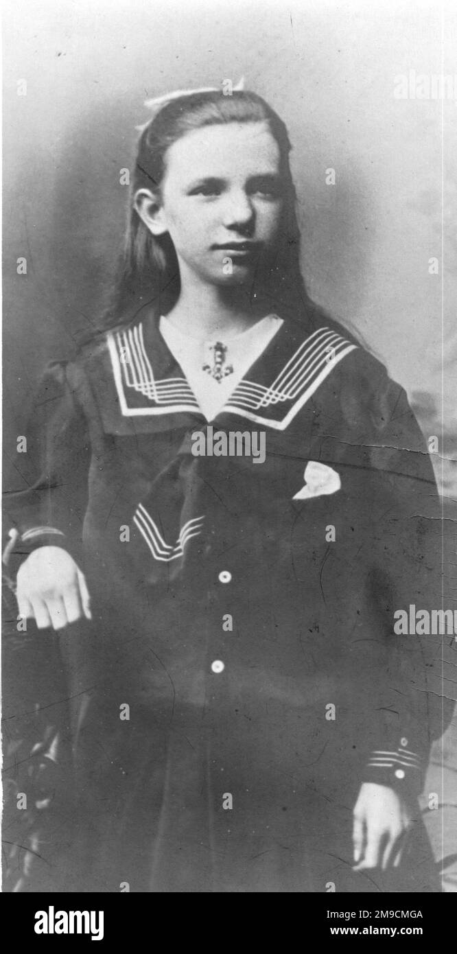 Young girl in a sailor suit Stock Photo - Alamy