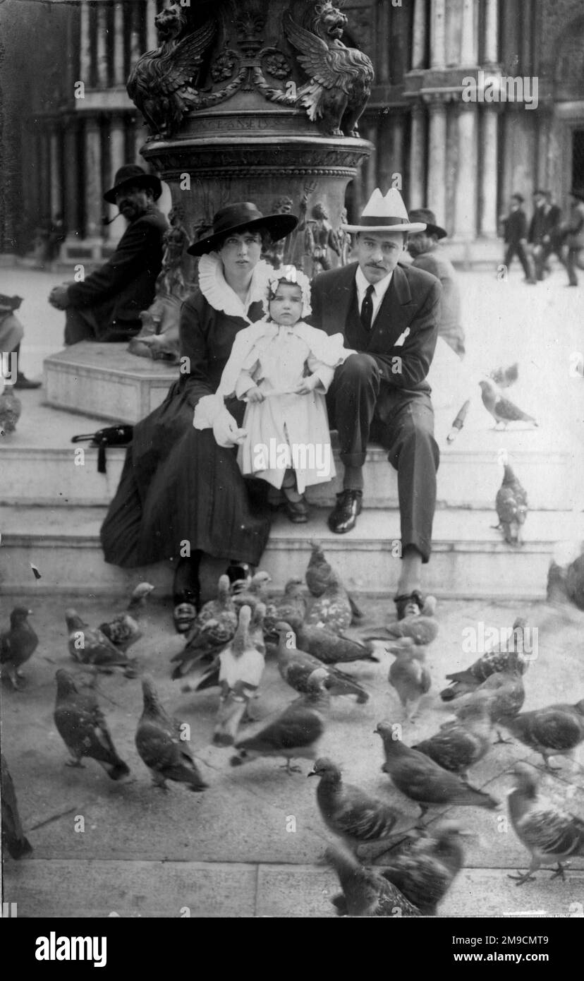 Venice family Black and White Stock Photos & Images - Alamy
