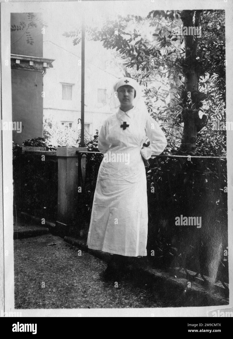 A nurse in uniform in Italy Stock Photo - Alamy
