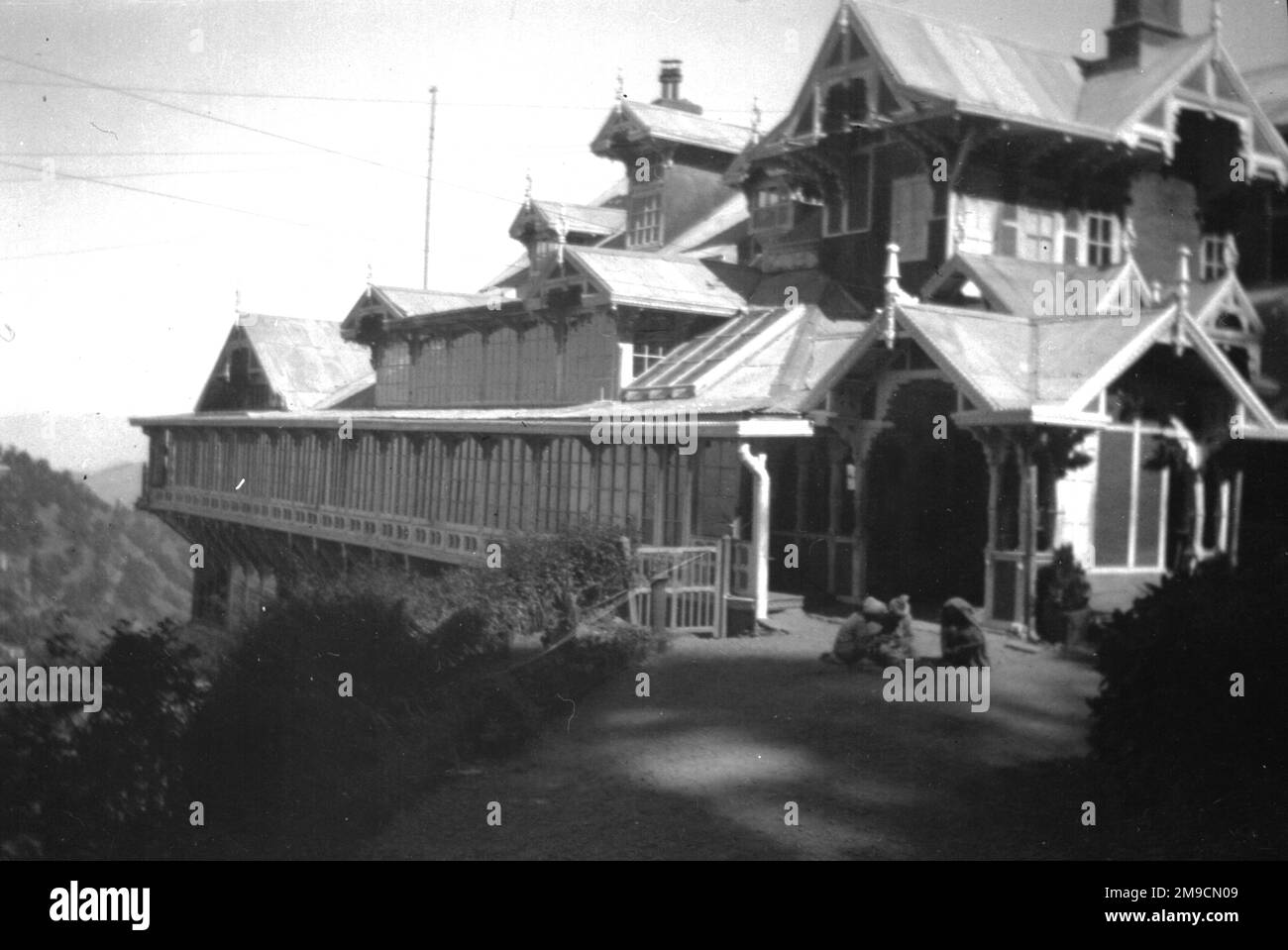 A hill house in Simla, India Stock Photo - Alamy