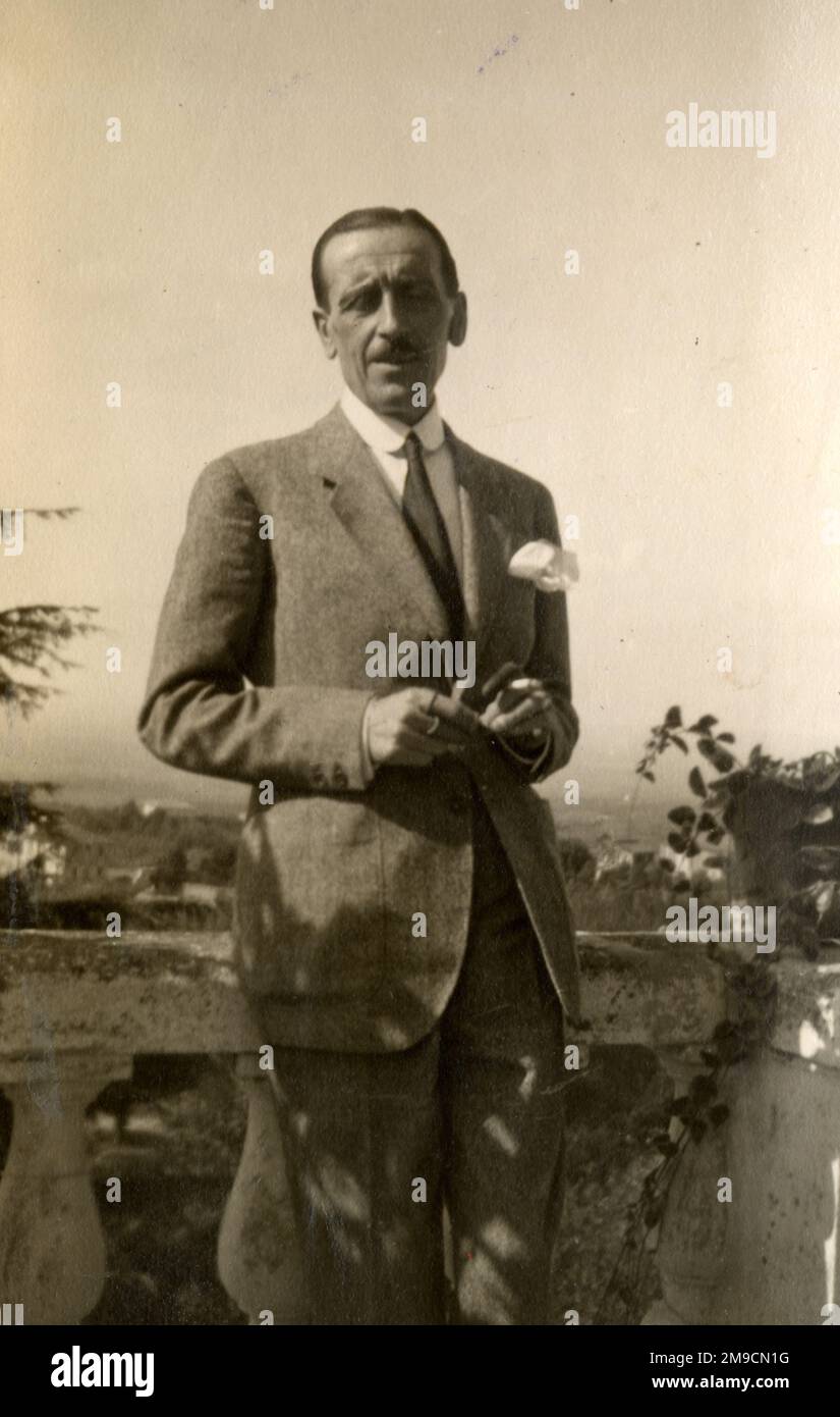 A smart gentleman in a suit Stock Photo - Alamy