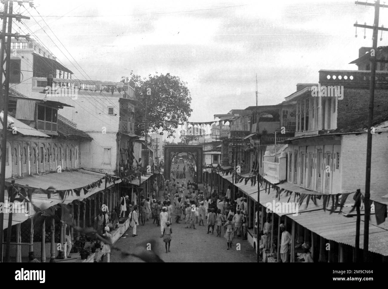 A busy street in Jaora, India Stock Photo - Alamy