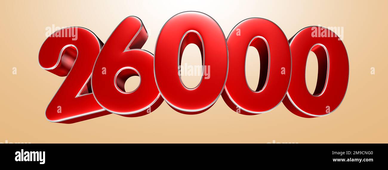 Number 26000 hi-res stock photography and images - Alamy