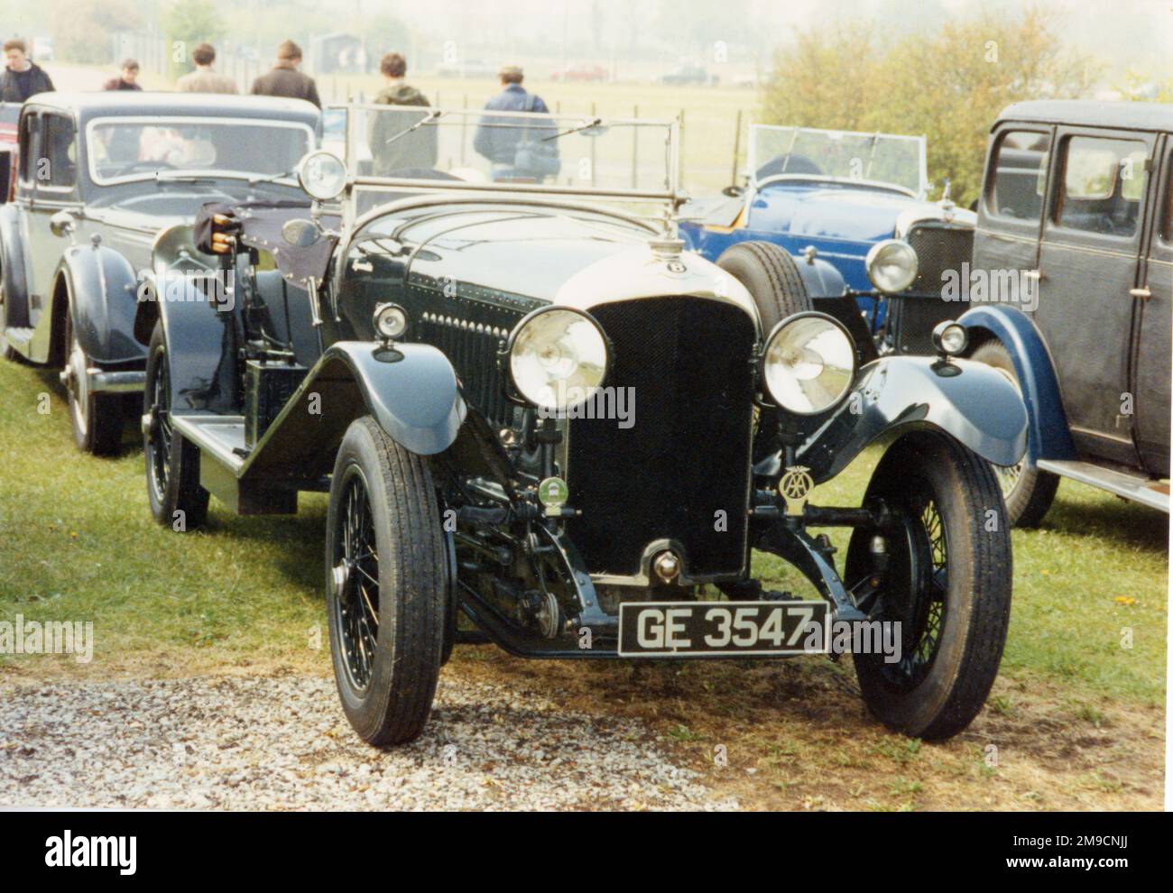 A Classic 1920s Bentley open-top sports, car at a motor rally Stock Photo - Alamy
