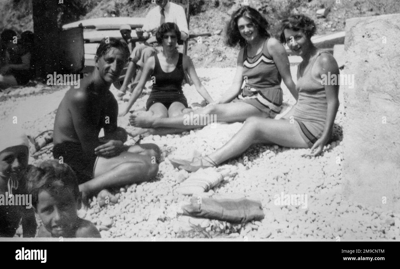 Italy probably in the 1920s or 1930s Black and White Stock Photos ...