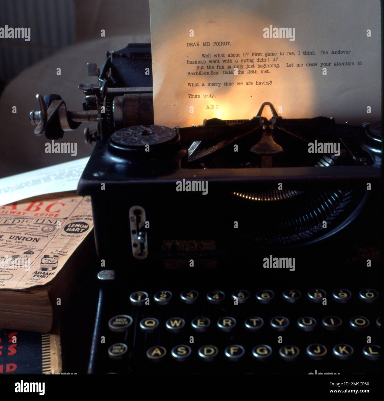 Murderletter hi-res stock photography and images - Alamy