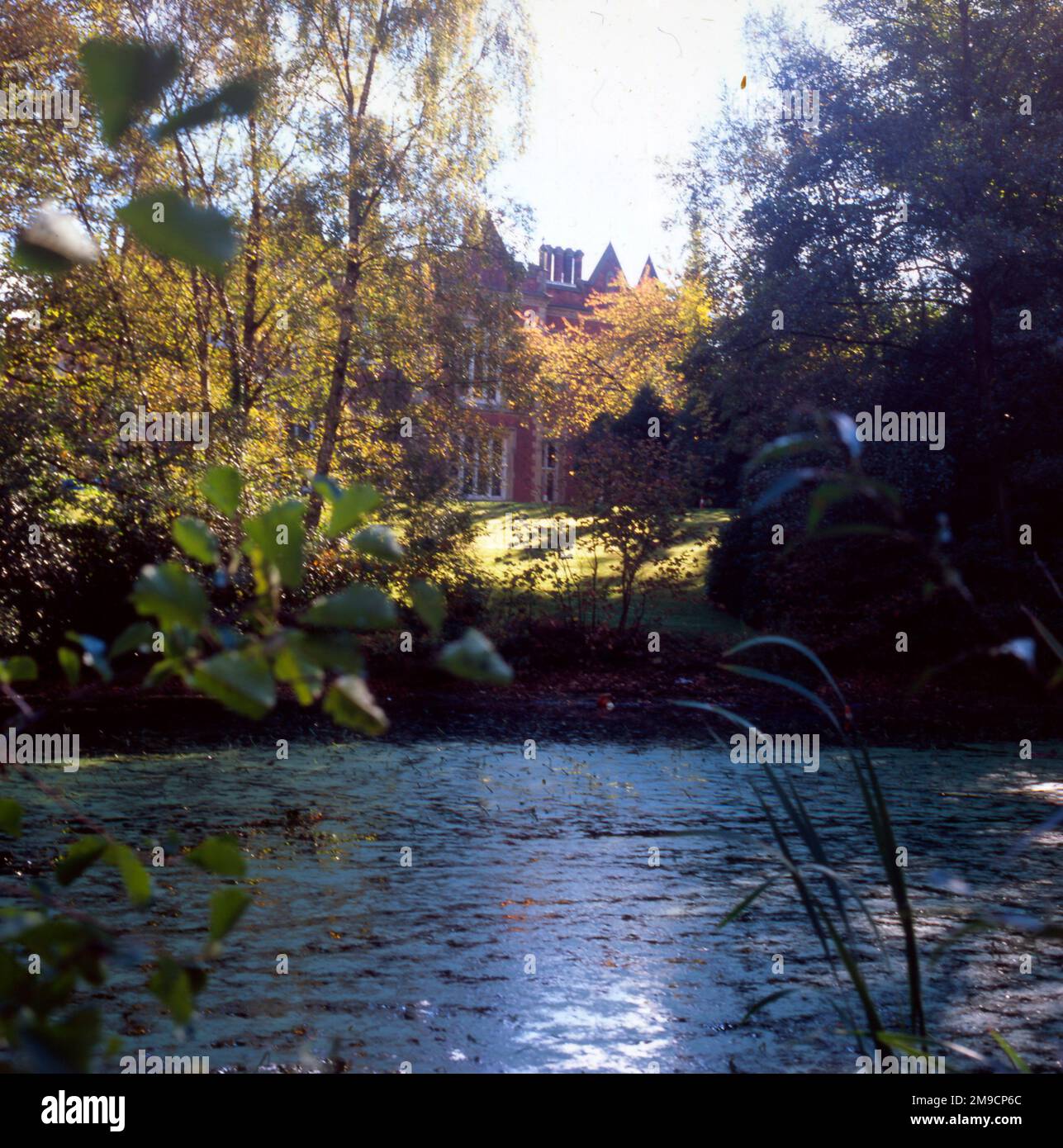 Abney Hall Lake Stock Photo - Alamy