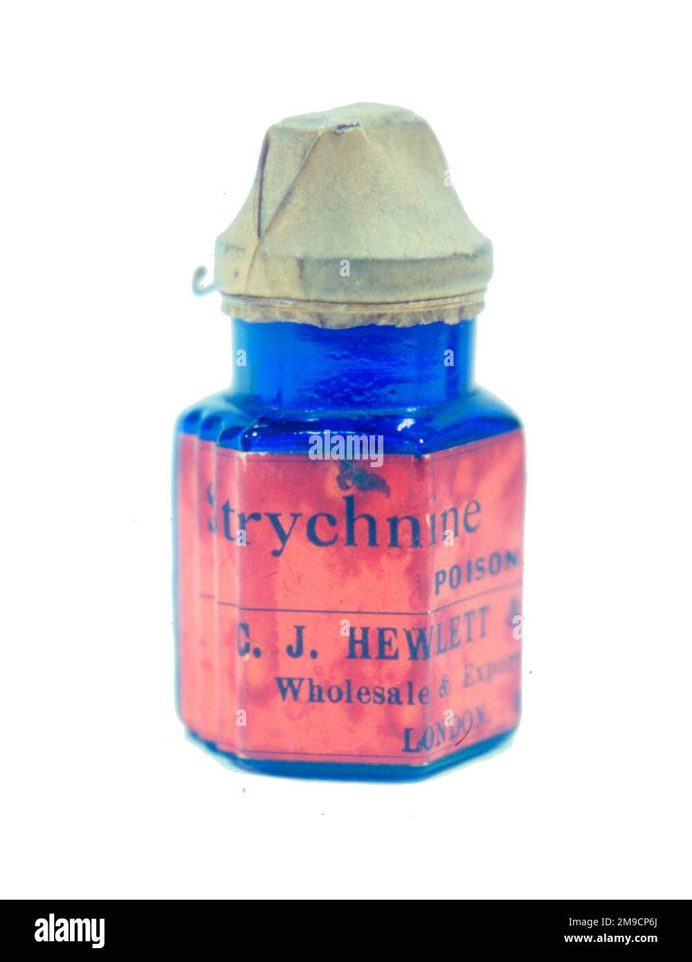 Strychnine poison bottle hi-res stock photography and images - Alamy
