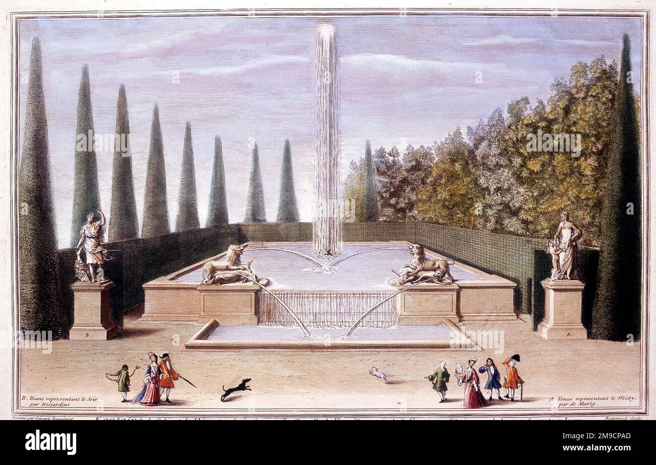 Fountain of Diana - Palace of Versailles, France Stock Photo - Alamy
