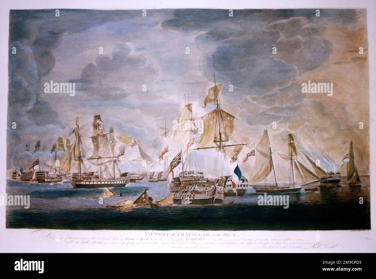 Battle of trafalgar ship hi-res stock photography and images - Alamy