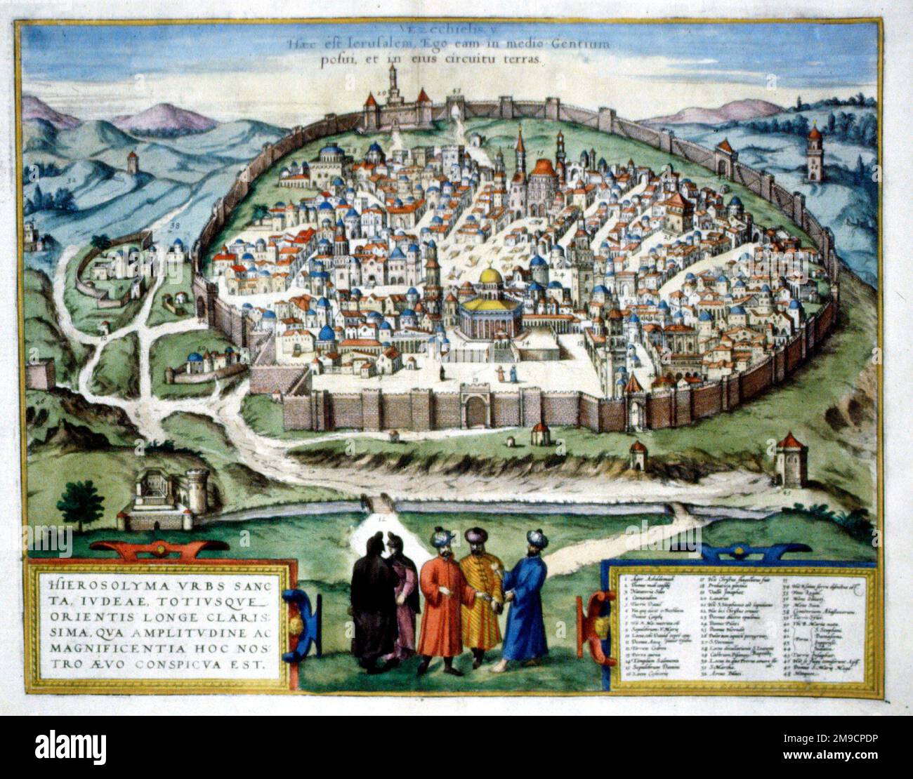 Walled city of Jerusalem, Israel Stock Photo - Alamy