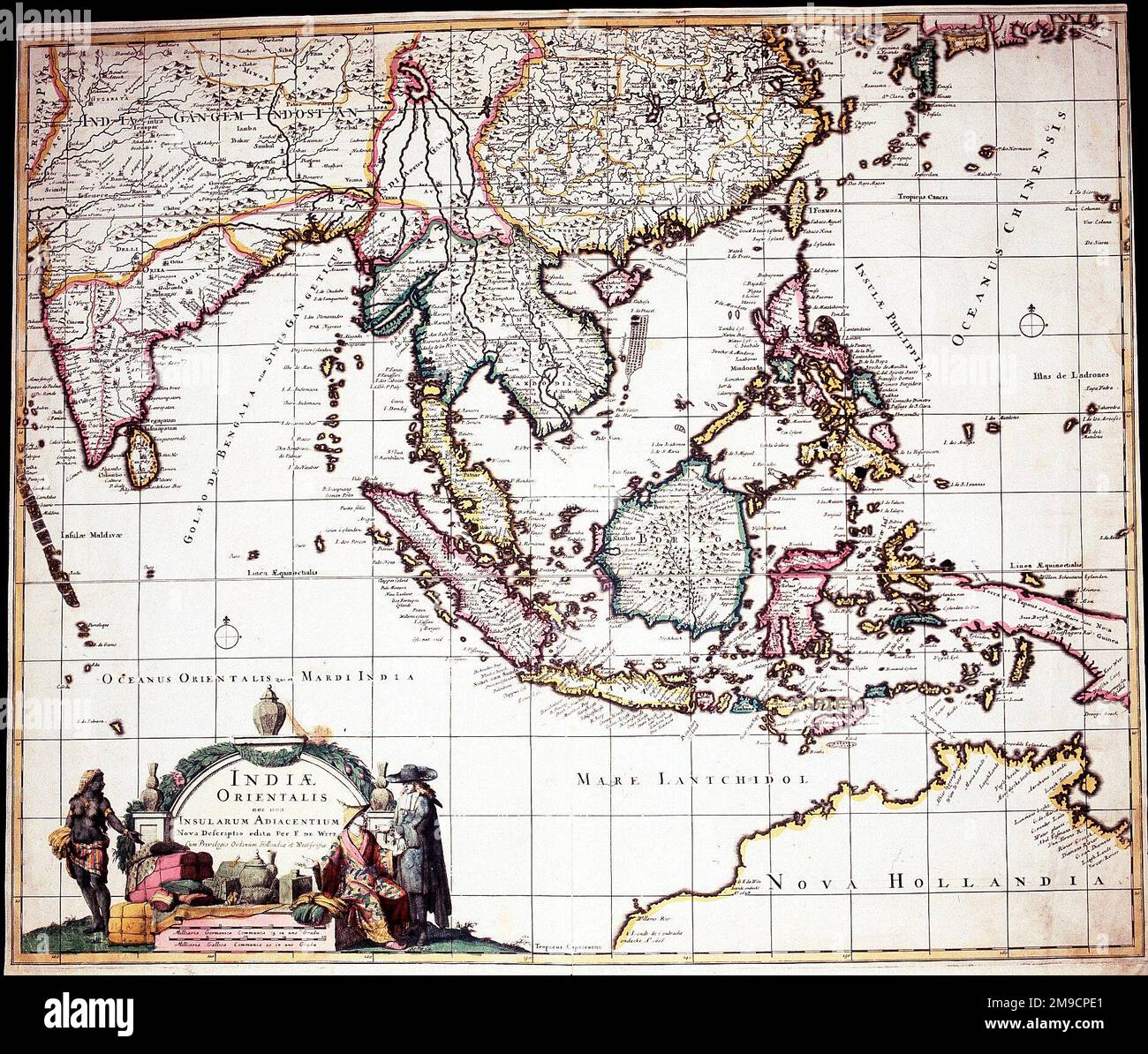 Map of east indies hi-res stock photography and images - Alamy