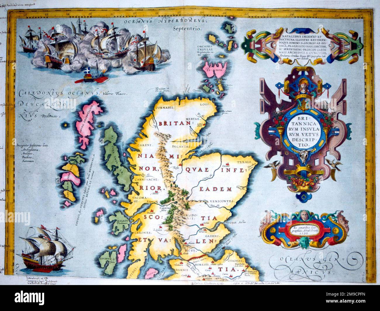 Scottish map hi-res stock photography and images - Alamy