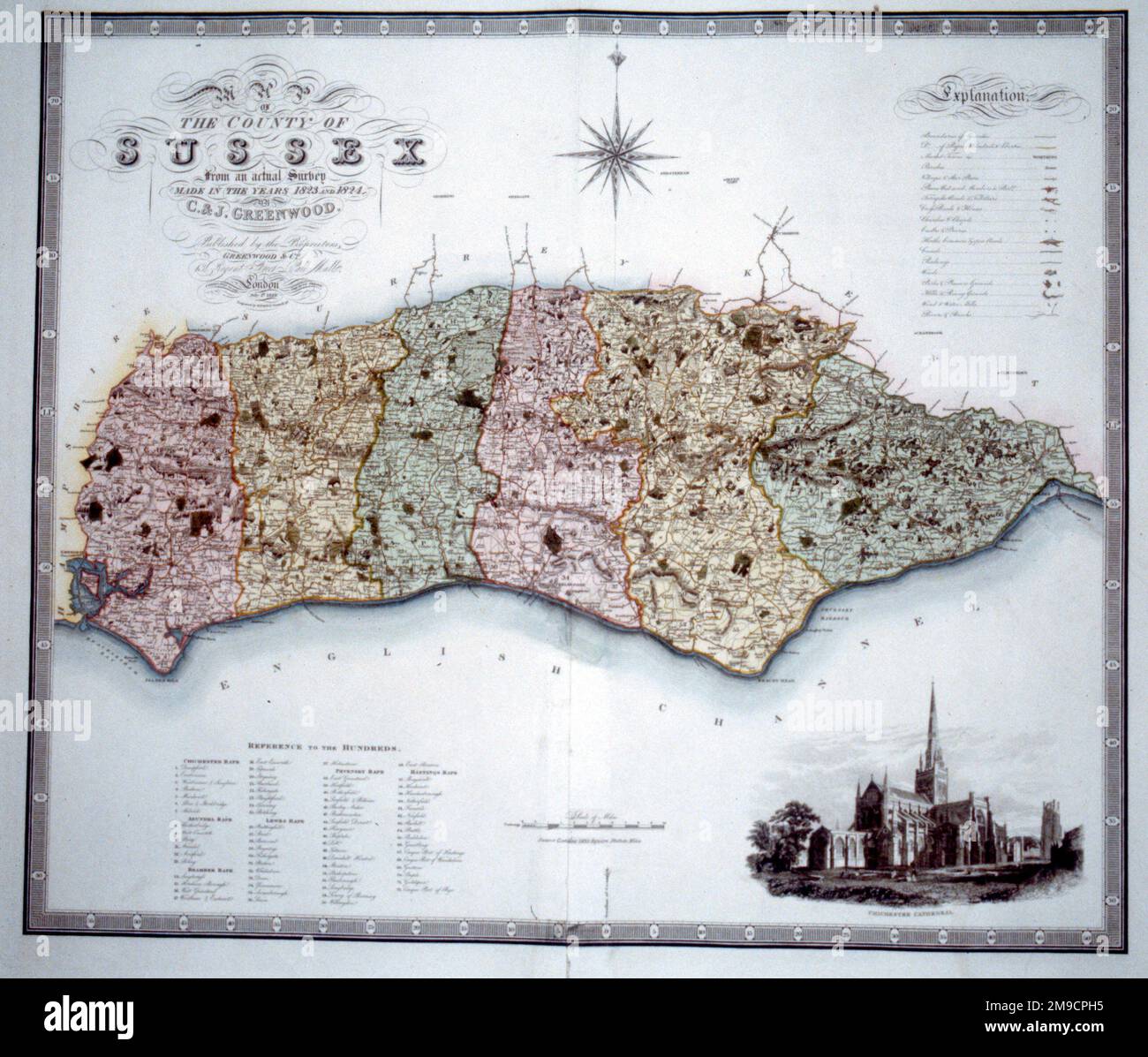 England map 19th century hi-res stock photography and images - Alamy