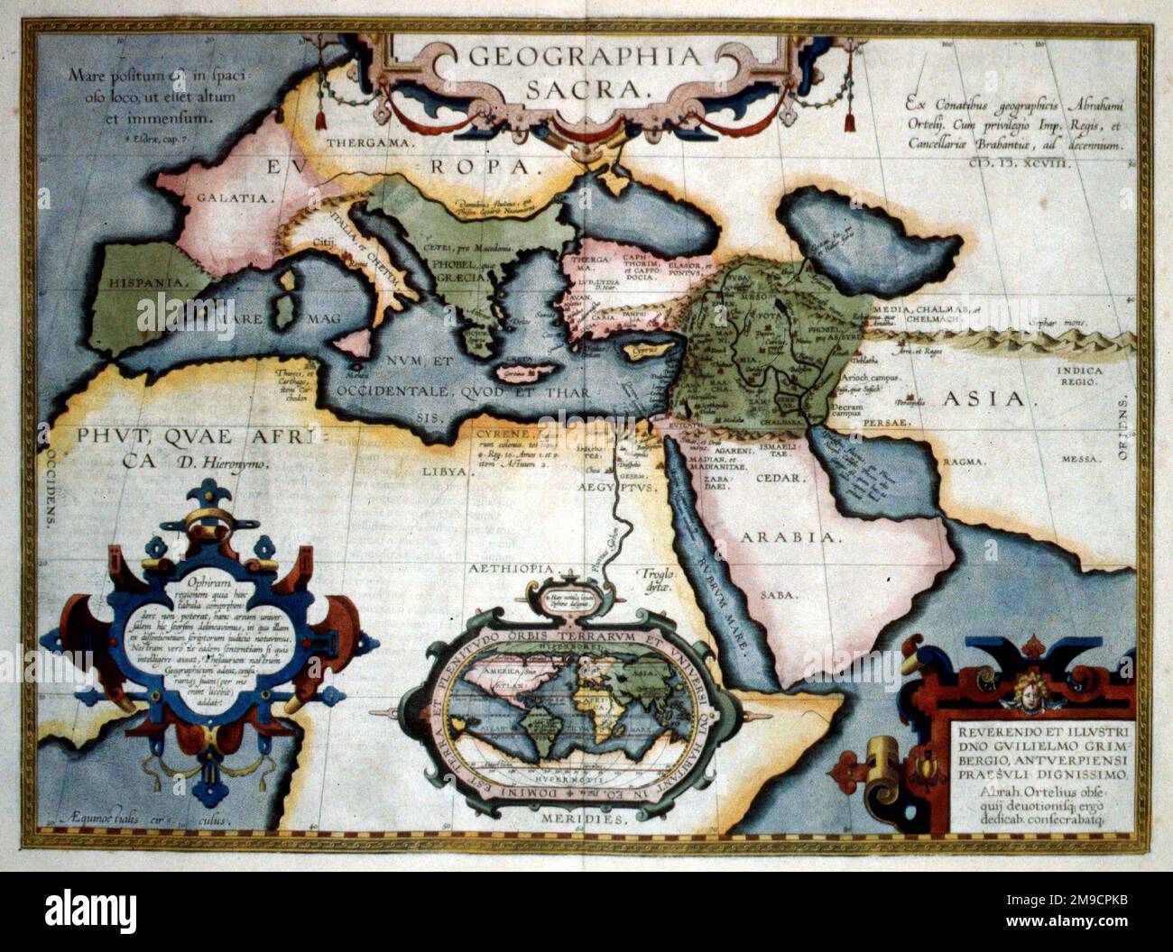 16th century world map hi-res stock photography and images - Alamy