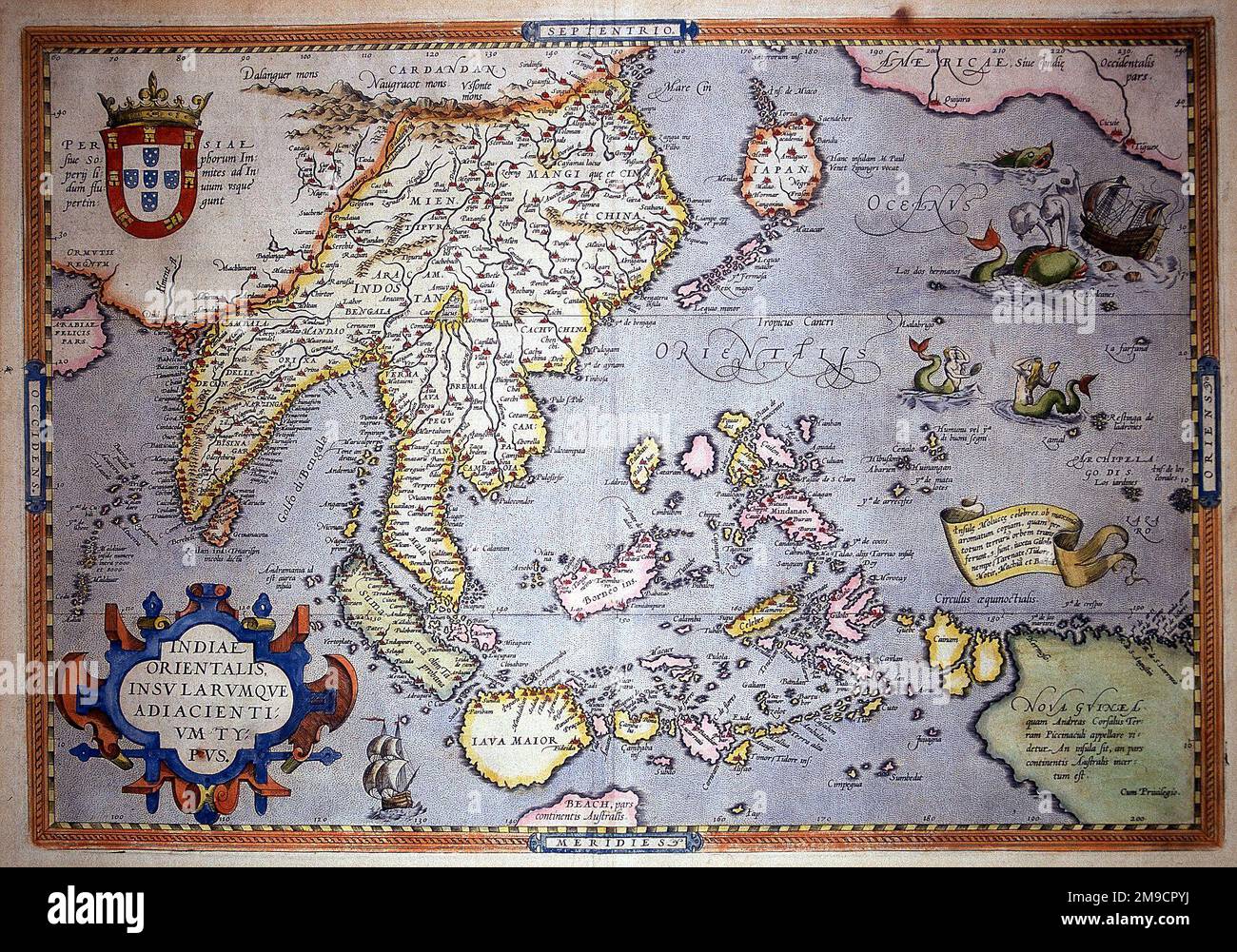 India 16th century map hi-res stock photography and images - Alamy