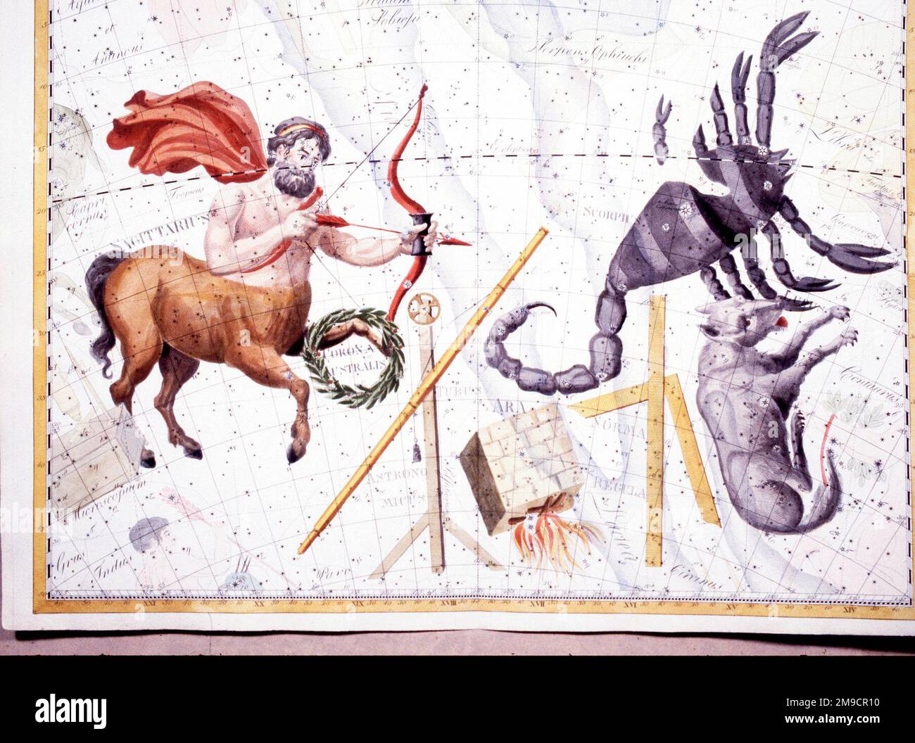 Sagittarius constellation hi-res stock photography and images - Alamy