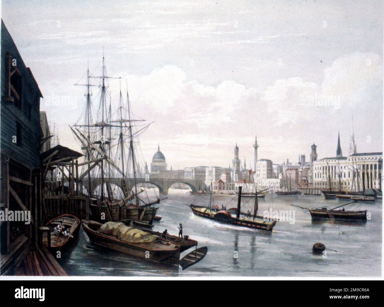 The Temple and River Thames, London Stock Photo - Alamy