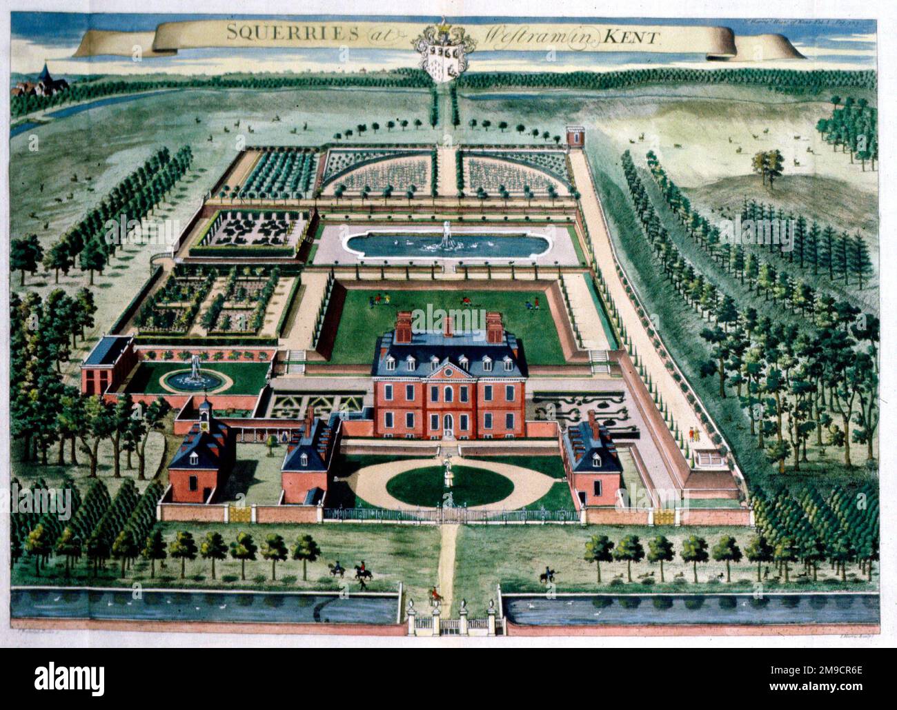 The Harris Of Kent - Squerries Court, Westerham, Kent, England Stock ...