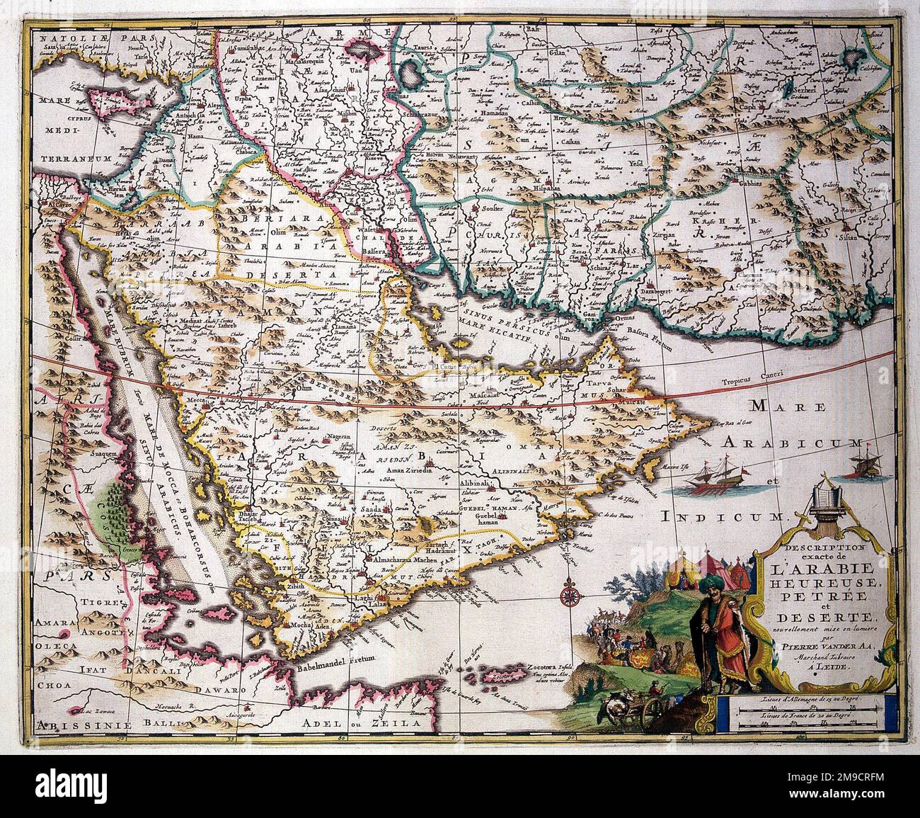 Saudi arabia historical map hi-res stock photography and images - Alamy