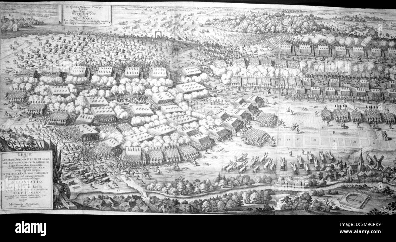 Battle of Breitenfeld, Thirty Years War between the Protestants and ...