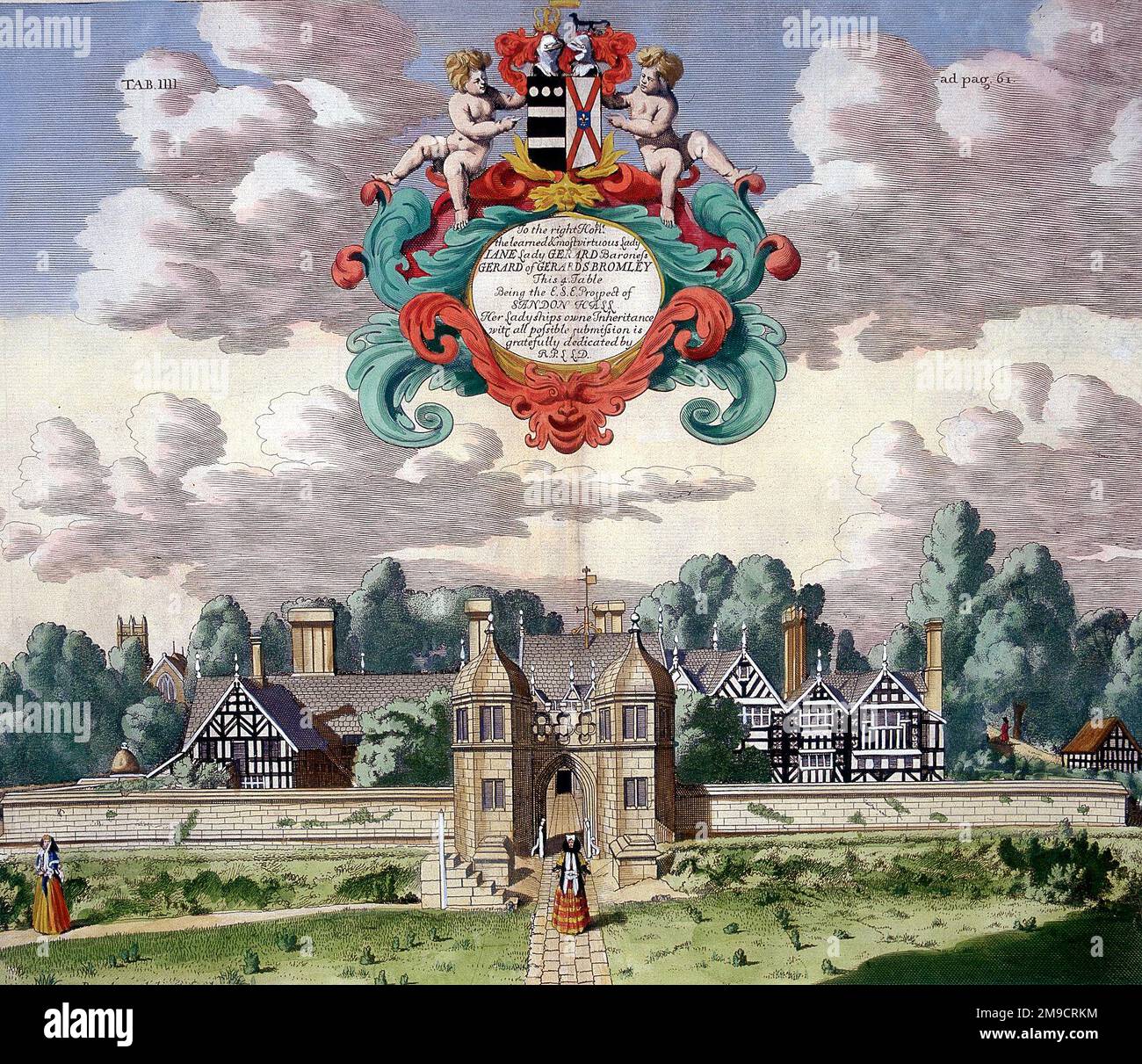 Sandon hall house hi-res stock photography and images - Alamy