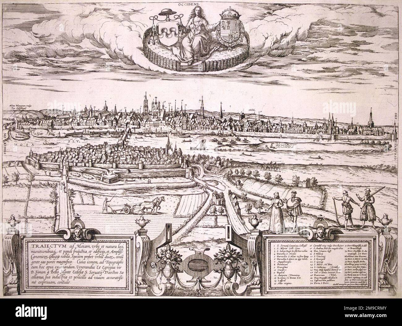 Traiectum ad Mosam - Maastricht, Holland Stock Photo - Alamy