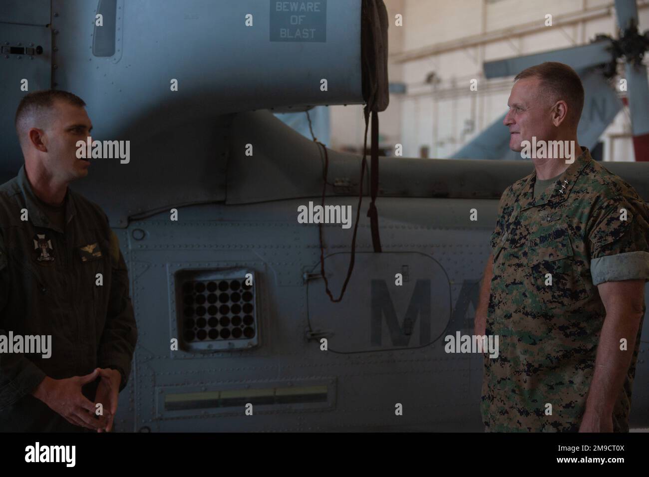 U.S. Marine Corps Lt. Gen. Steven R. Rudder, the commanding general of ...
