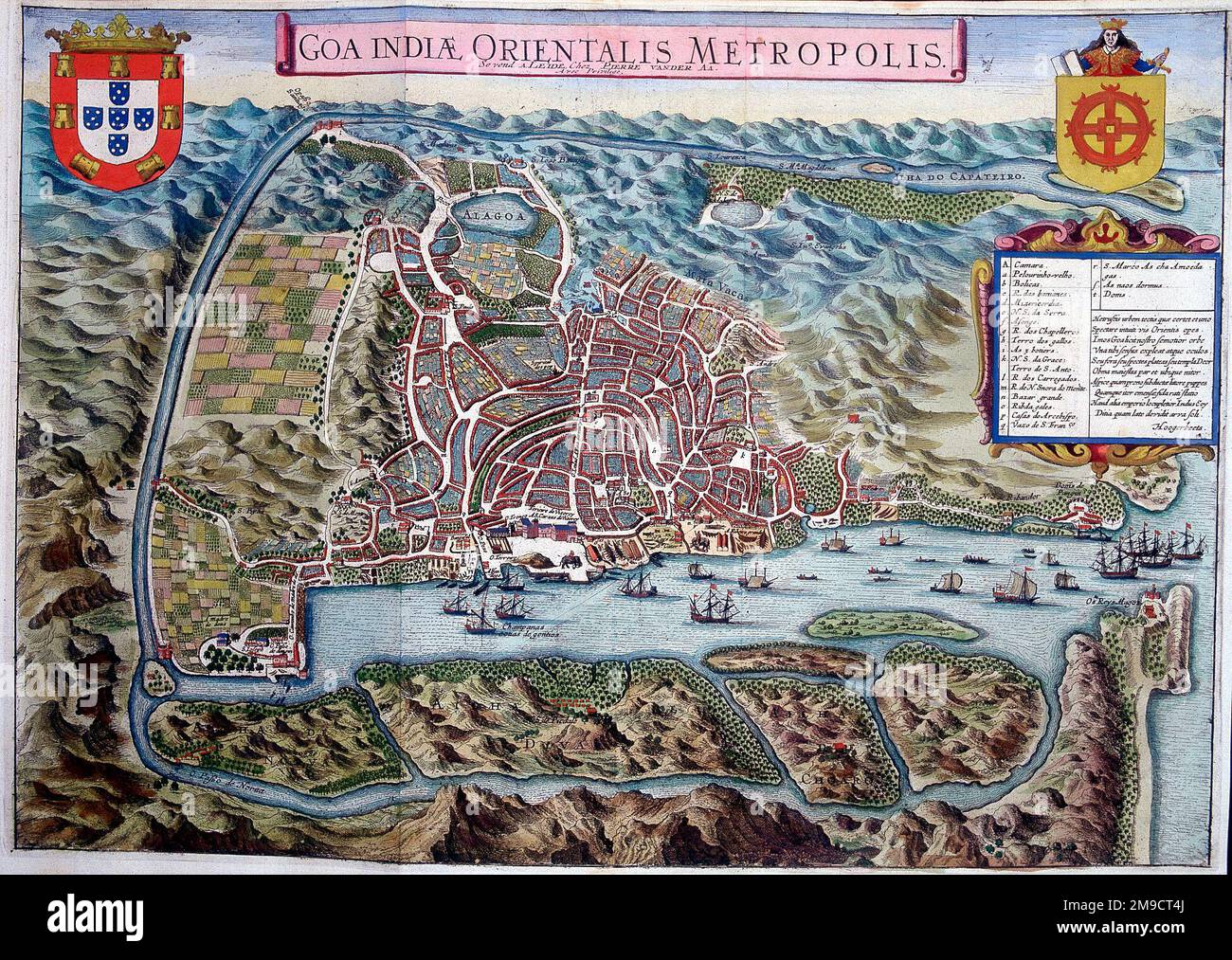 Map of goa hi-res stock photography and images - Alamy