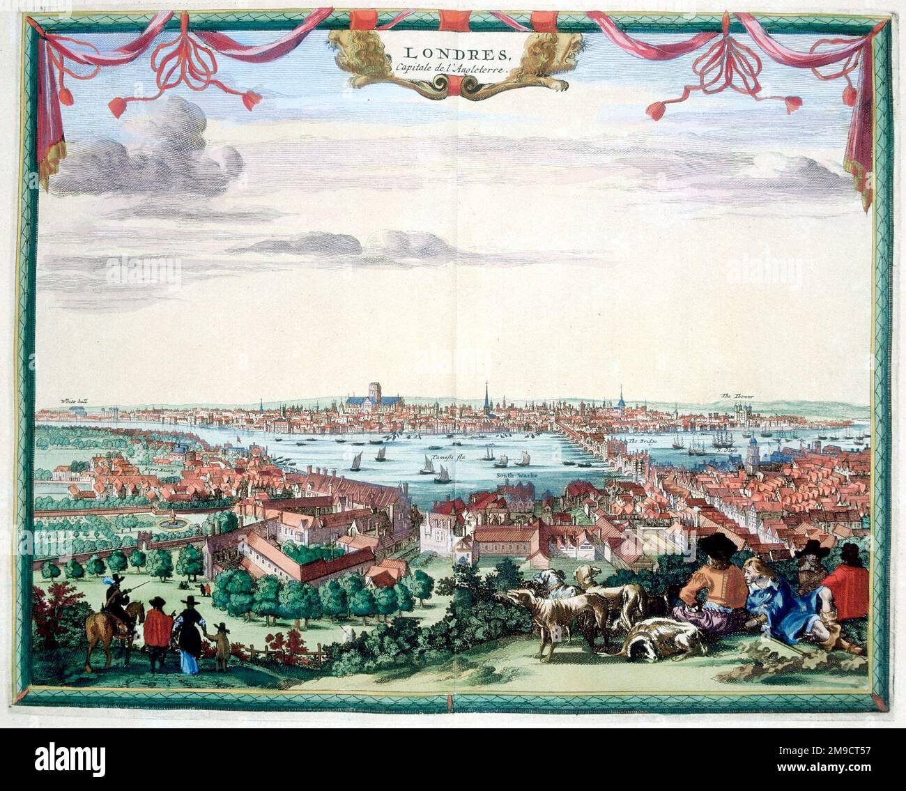 17th century maps london hi-res stock photography and images - Alamy