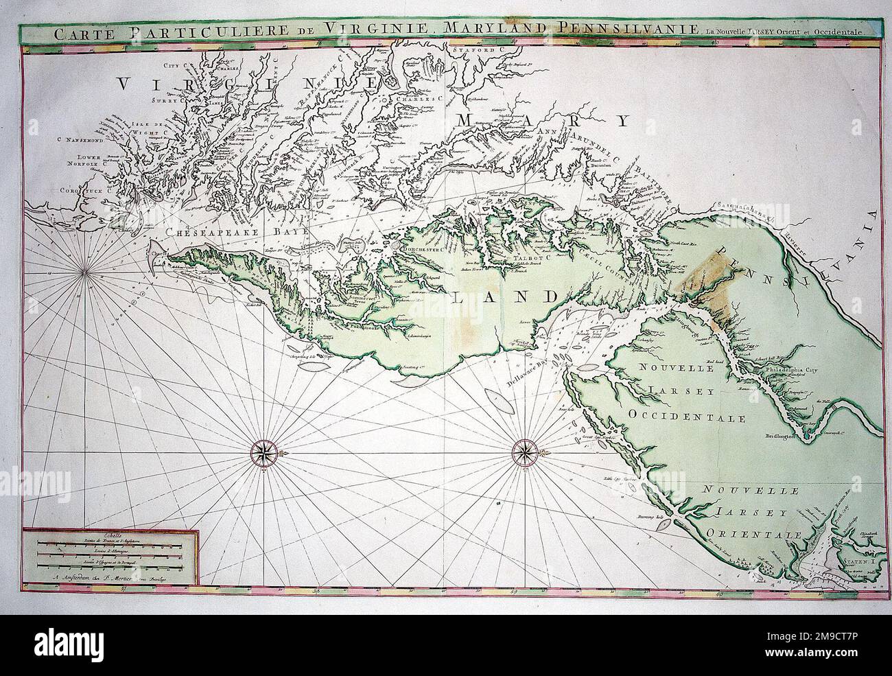 Virginia state map hi-res stock photography and images - Alamy