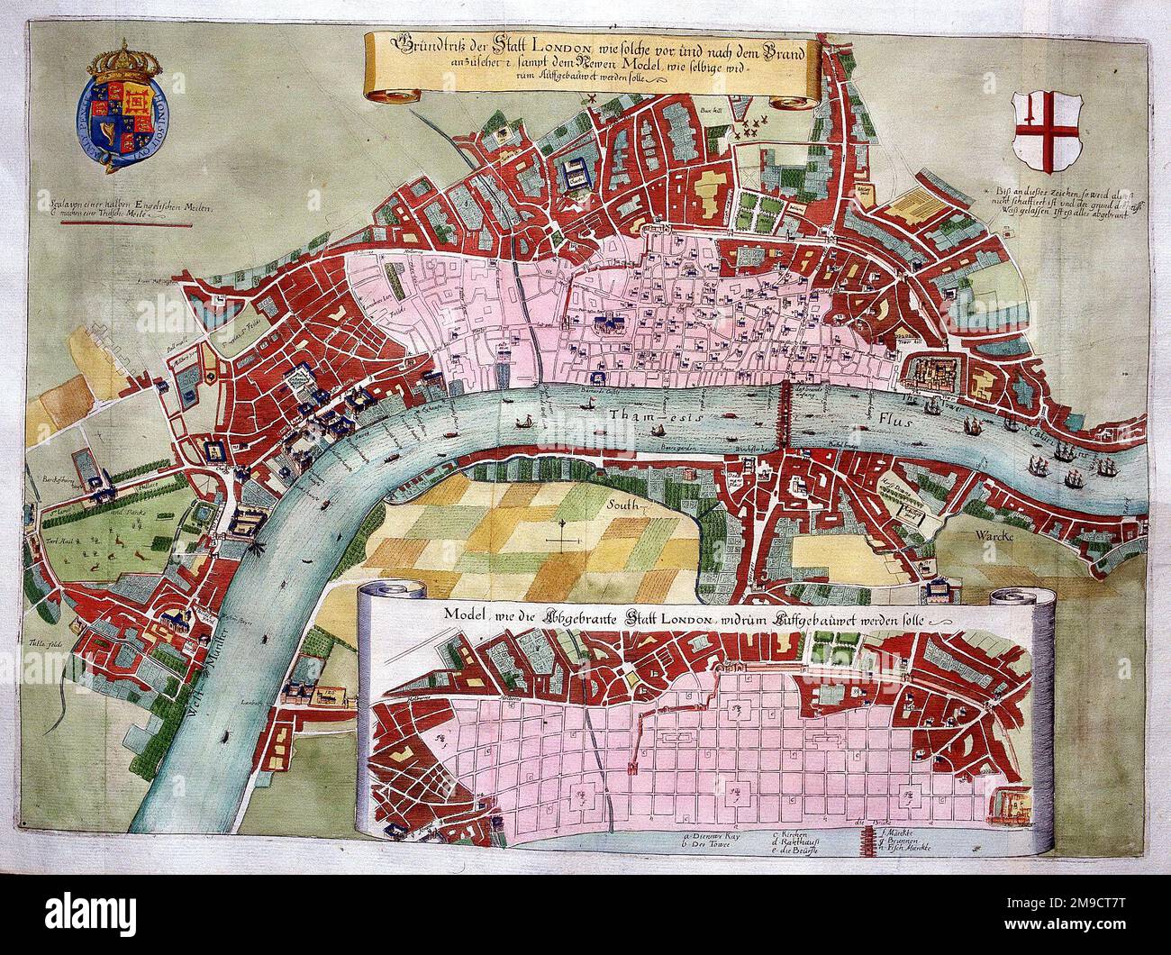 Historical fire maps hi-res stock photography and images - Alamy