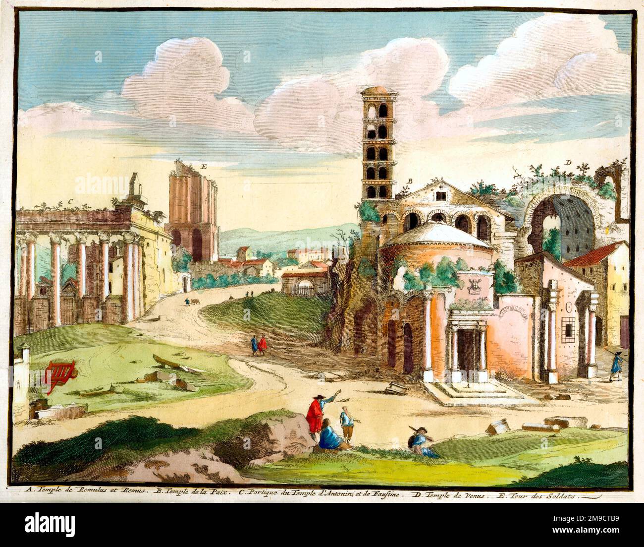 Temple of remus and romulus hi-res stock photography and images - Alamy