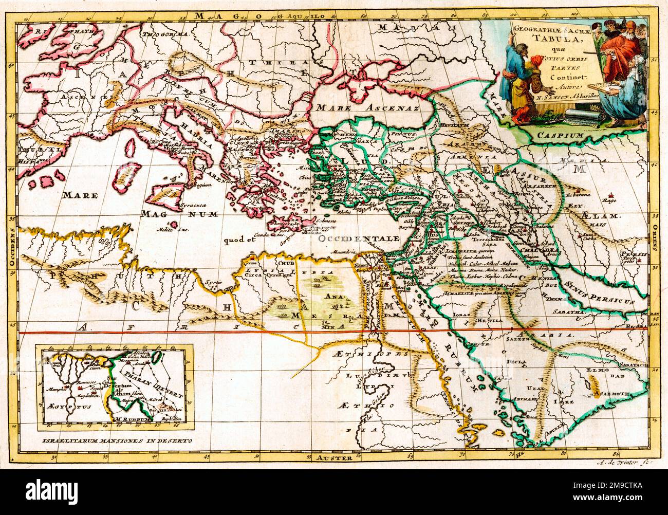 Map of the middle east hi-res stock photography and images - Alamy
