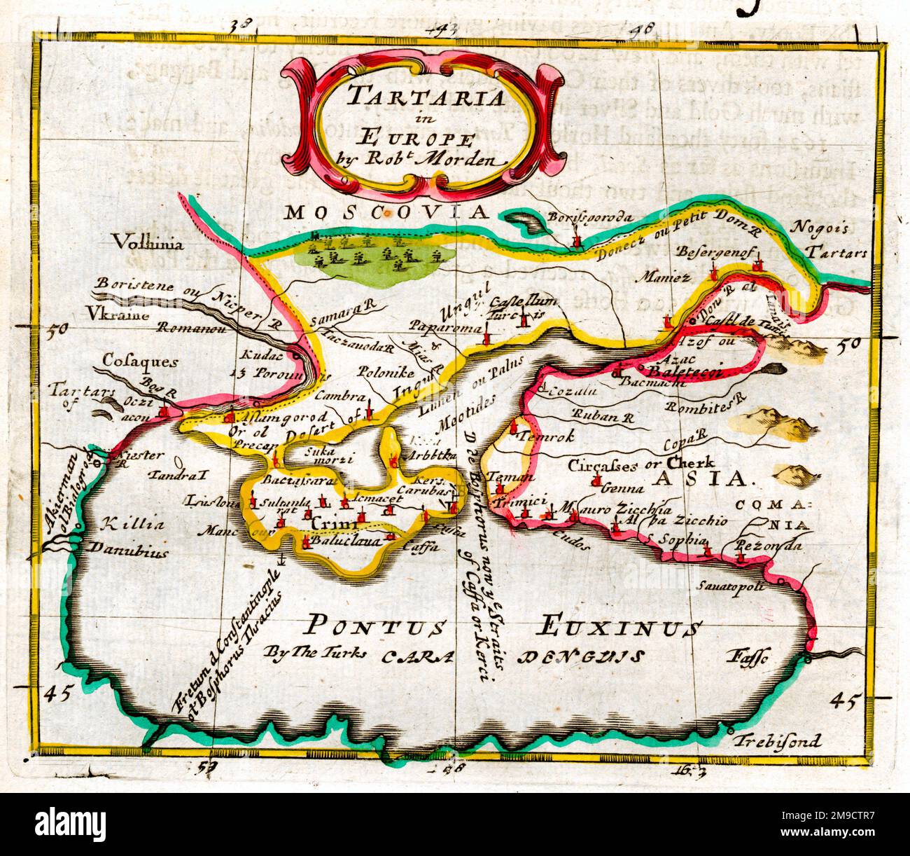 Map of europe 17th century hi-res stock photography and images - Alamy