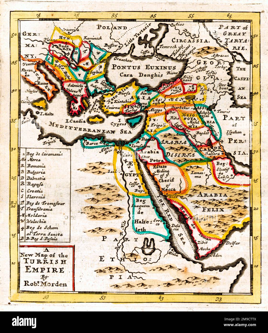 Ottoman empire map hi-res stock photography and images - Alamy