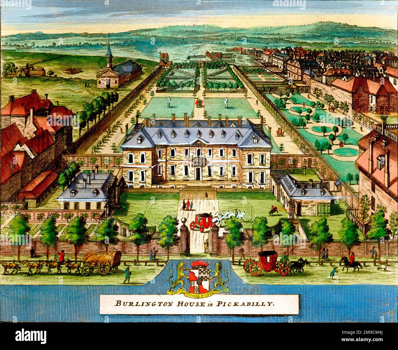 Burlington House, Piccadilly, London, England Stock Photo - Alamy