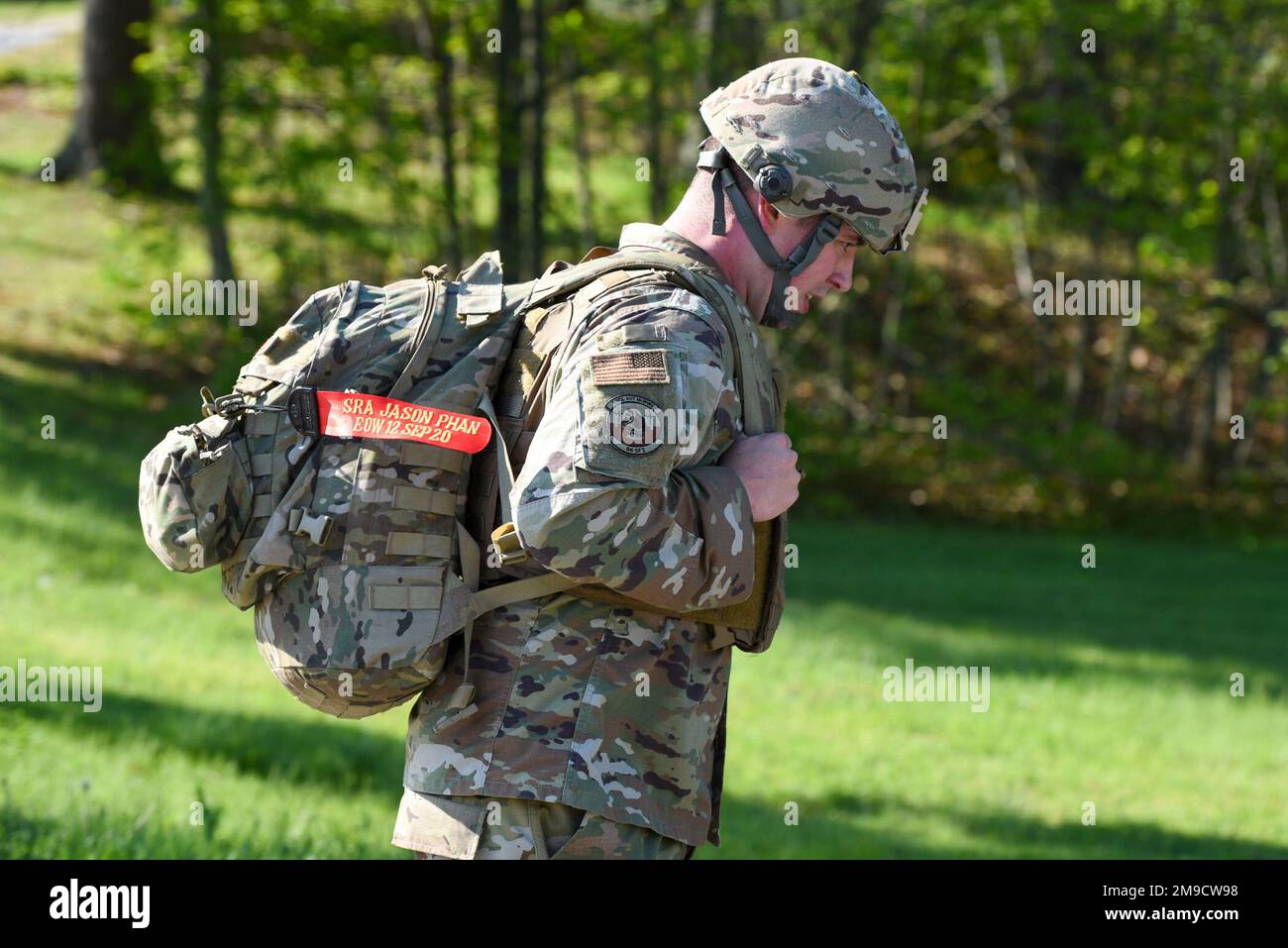 Tech. Sgt. Jonah Cornwell, 66th Security Forces Squadron, participates ...