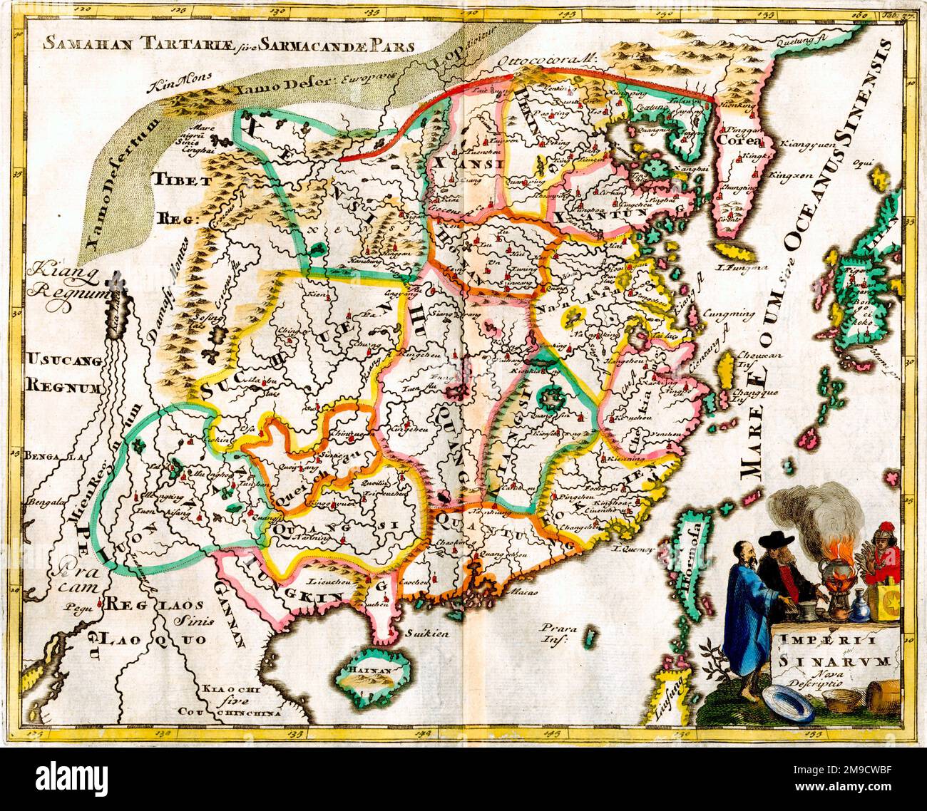 1697 map hi-res stock photography and images - Alamy
