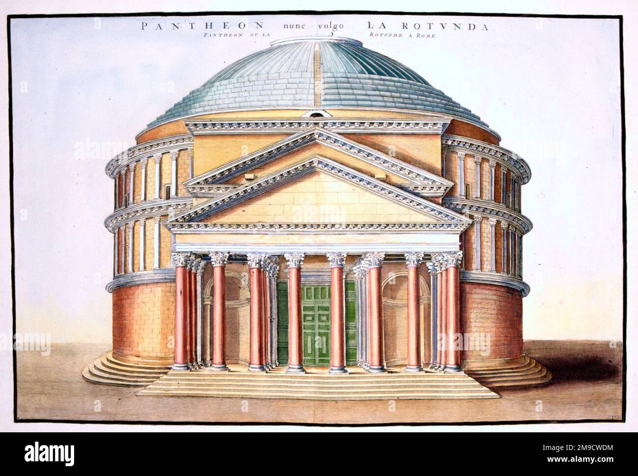 Rotunda Pantheon in Rome Stock Photo - Alamy