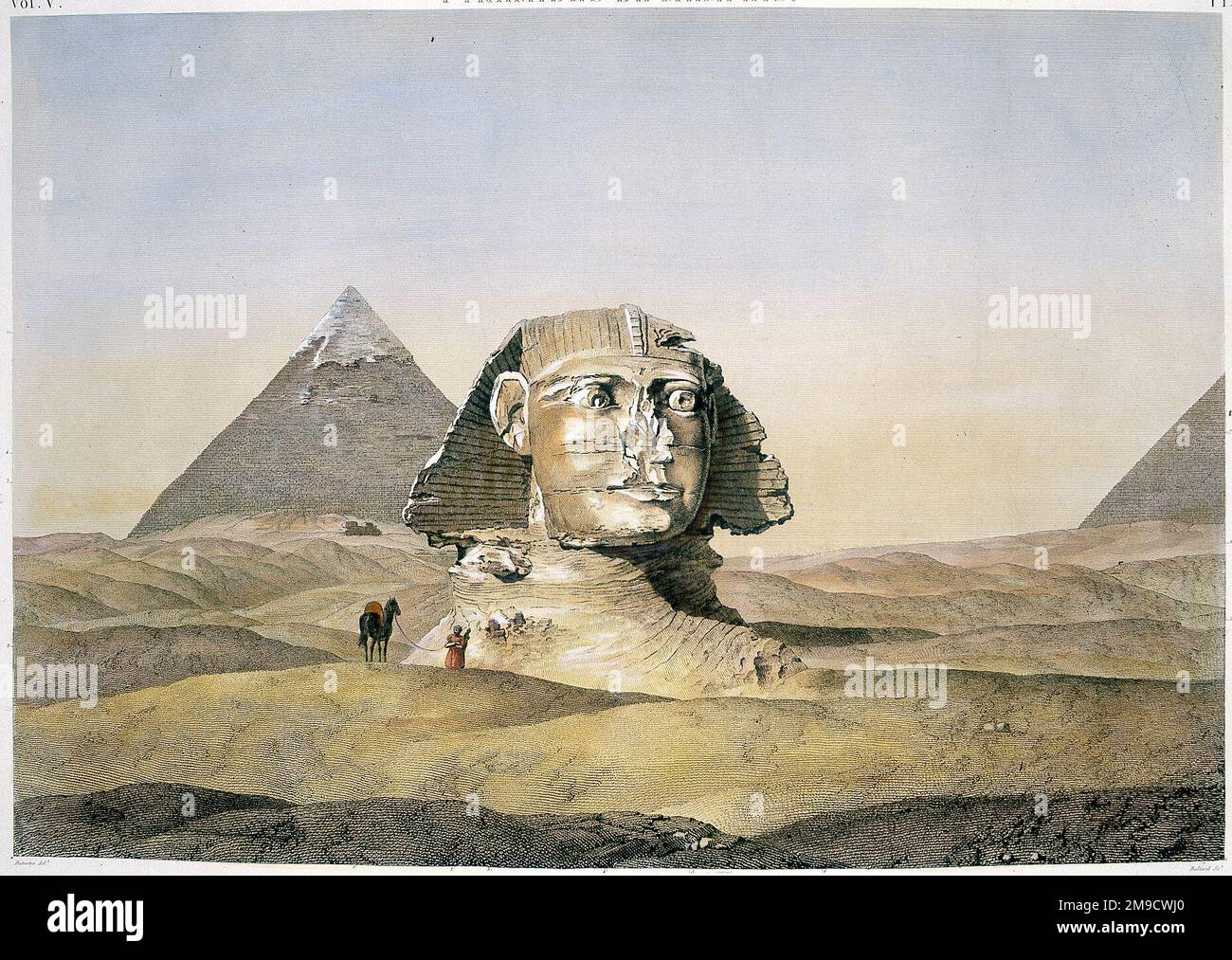 Pyramids and Sphinx, Egypt Stock Photo - Alamy